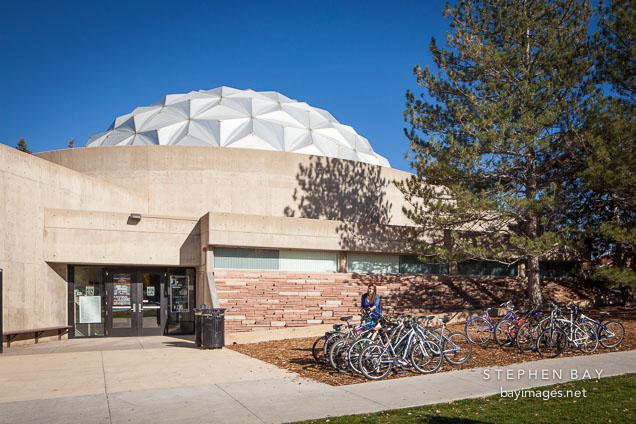 Photo: Fiske planetarium at CU Boulder.
