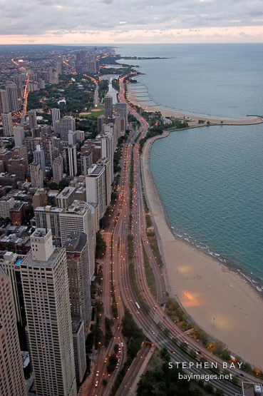 Photo: North Lake Shore drive. Chicago, Illinois, USA.