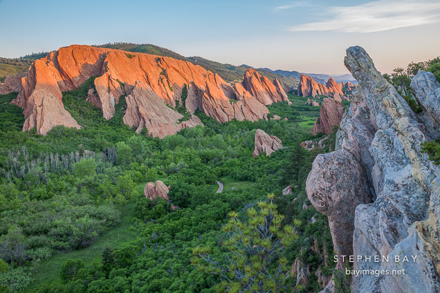 Photo: Lyons overlook. Roxborough State Park, Colorado.