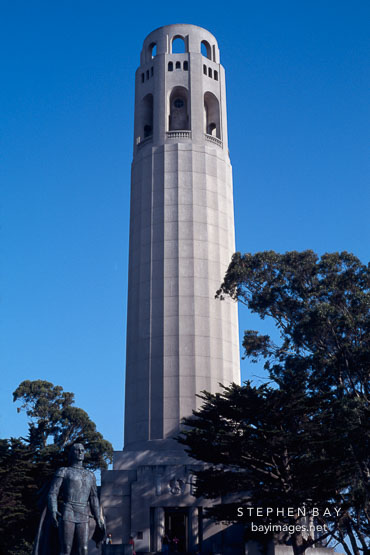 Photo: Coit Tower, San Francisco, California, USA.